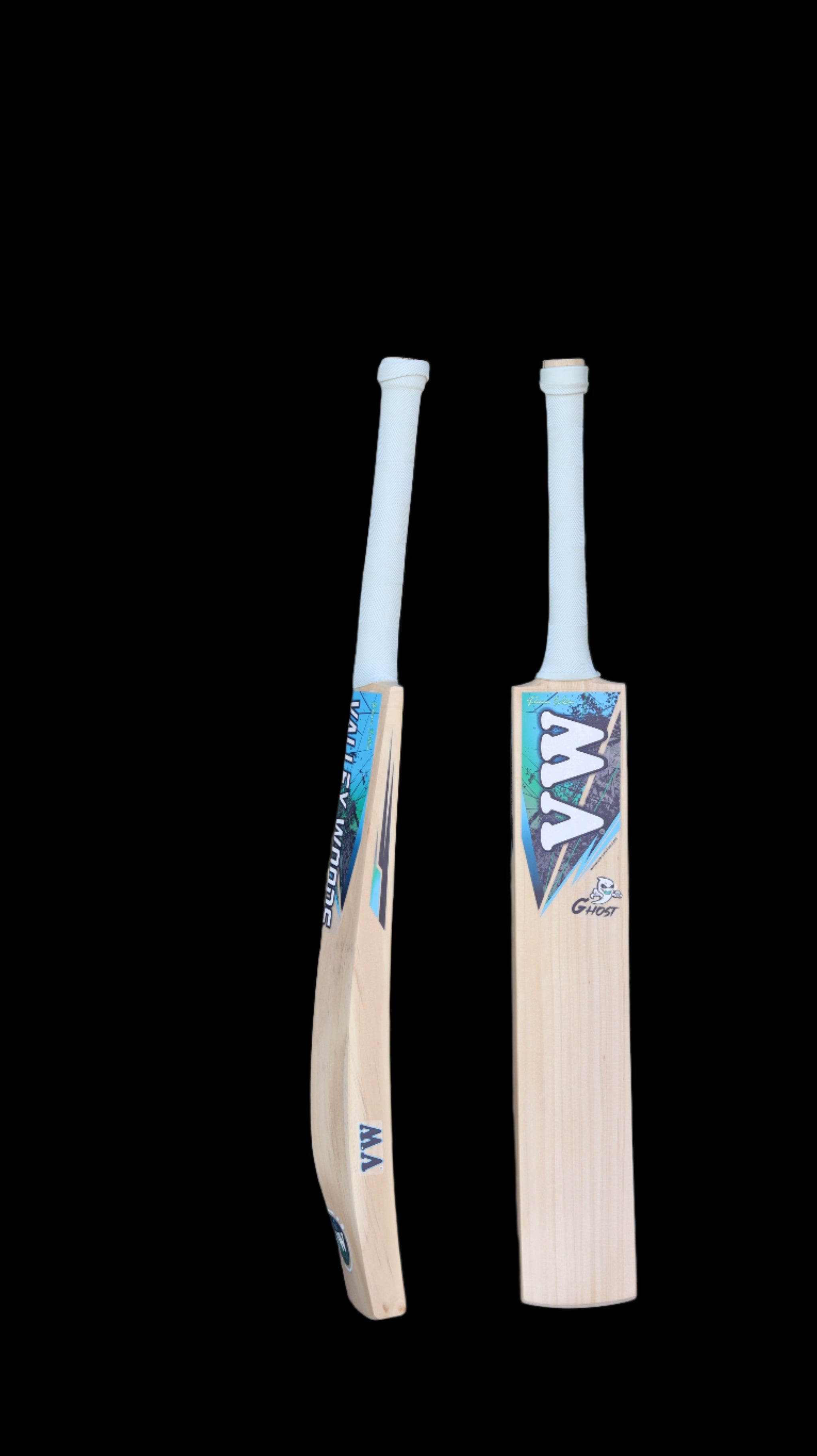 Premium Kashmir Willow Cricket Bat for Leather Ball | Ghost VW Bats ...
